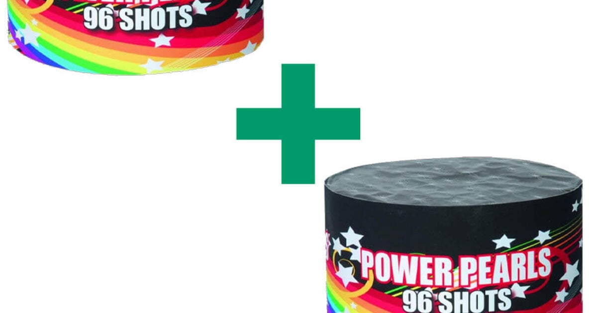 02118 Power Pearls 1 + 1 gratis | Coppens Vuurwerk